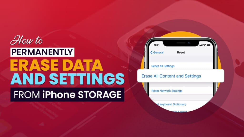 Permanently Erase Data and Settings From iPhone Storage - TeamGeeky