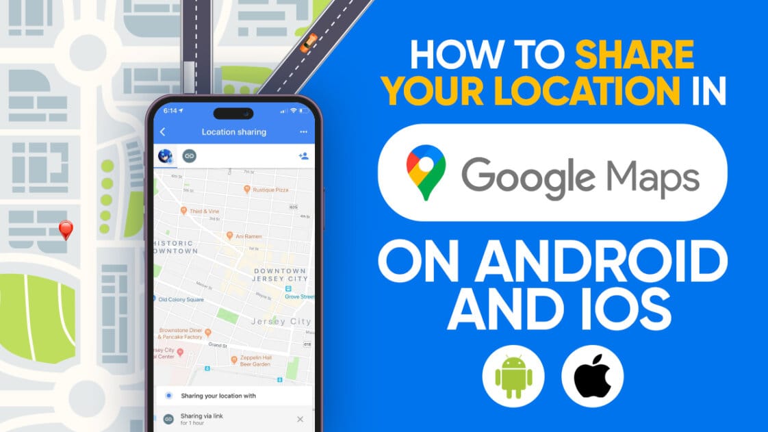How to share your Google Maps Location on Android and iOS - TeamGeeky
