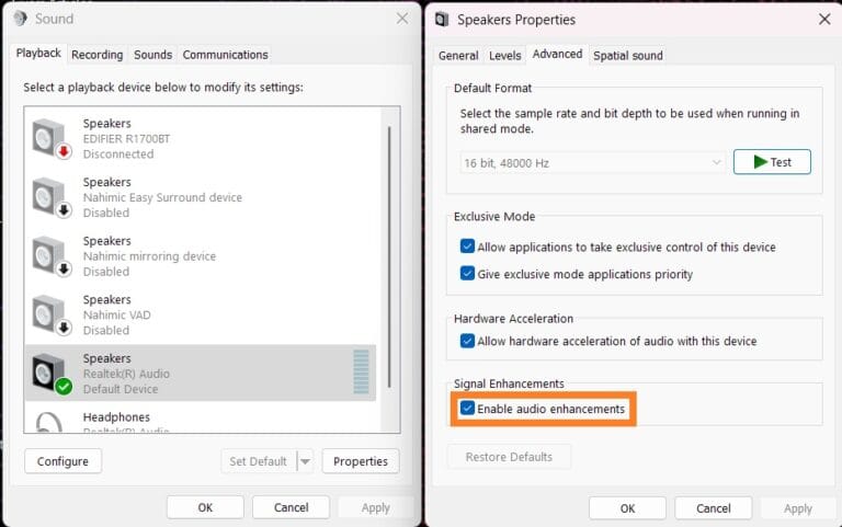 How to Fix Headphones Not Showing up in Windows 11 - TeamGeeky